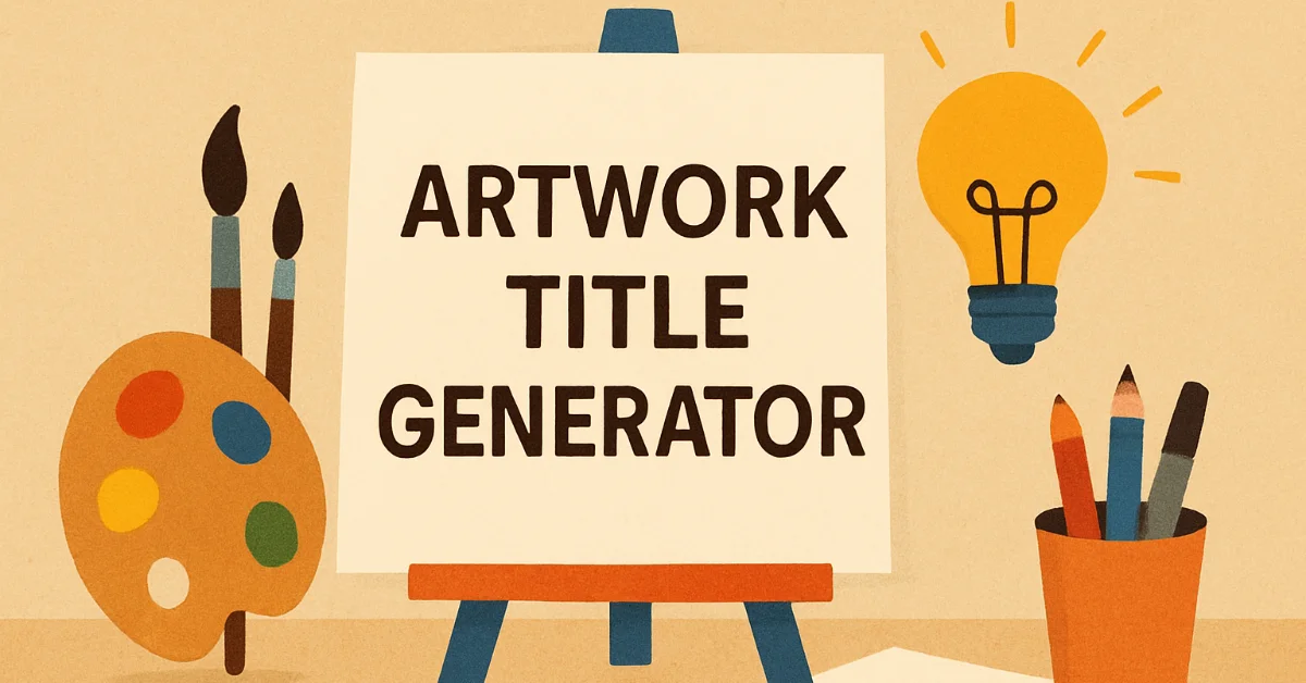 artwork title generator | Shapes AI