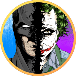Batman & Joker | Shapes, Inc