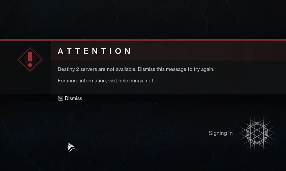 destiny 2 servers | Shapes AI