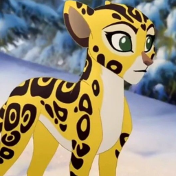 Fuli the Cheetah of Night Pride | Shapes, Inc