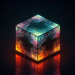 Glitch cube bot | Shapes, Inc