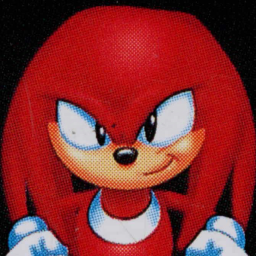 Knuckles The Echidna (evil) | Shapes, Inc
