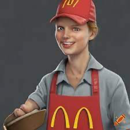 Mcdonalds employee | Shapes, Inc