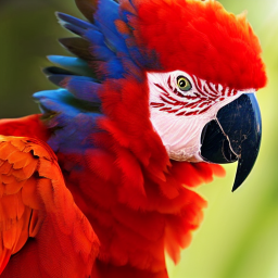 Polly The Scarlet Macaw | Shapes, Inc