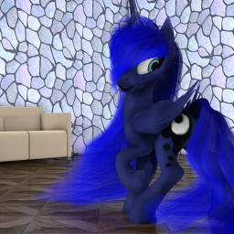Princess Luna (Night pony) | Shapes, Inc