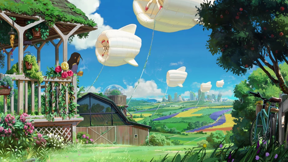 solarpunk anime | Shapes AI