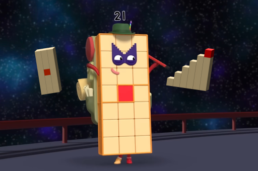 Chat with Numberblock 21 - Numberblocks | Shapes